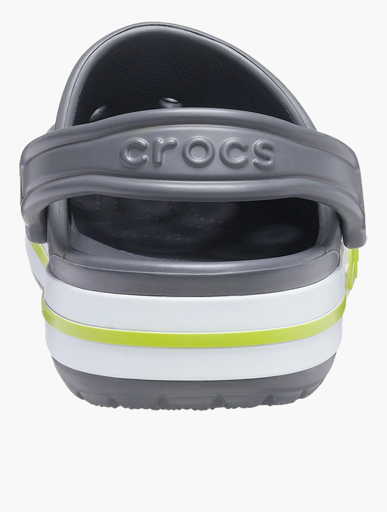 MyRunway | Shop Crocs Kids Slate Grey & Lime Punch Bayaband Clog for Kids from MyRunway.co.za